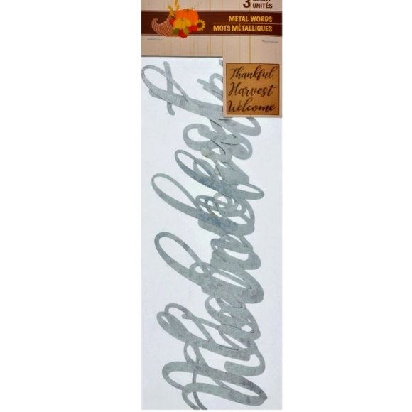 Accents | Galvanized Metal Farmhouse Signs 3 Pack | Poshmark